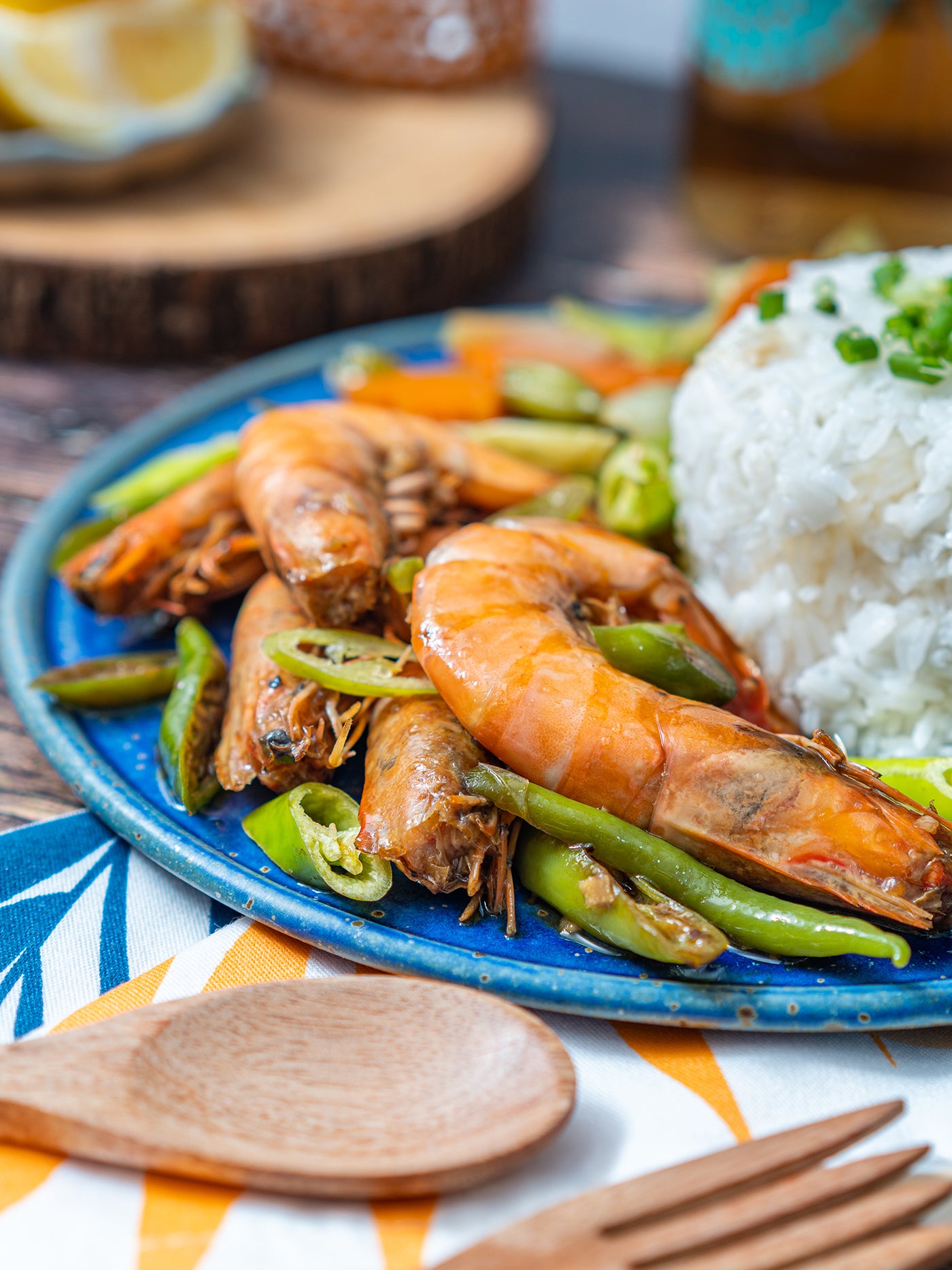 Shrimp Halabos (Solo Meal) – Guevarra's by Chef Laudico